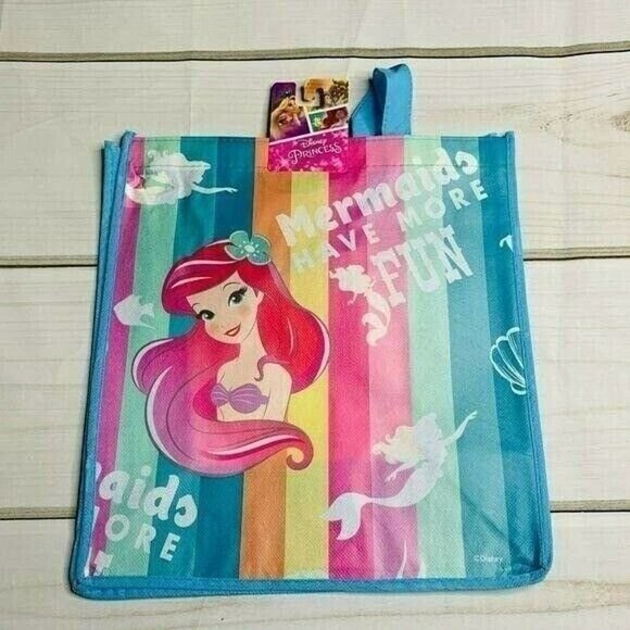 Disney | Bags | Nwt Tote Bag Disney Princess Ariel The Little Mermaid ...